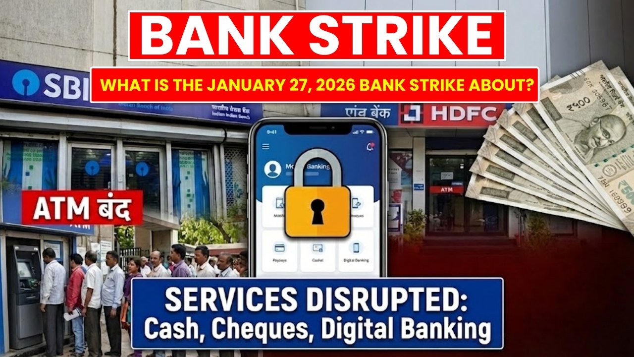 Bank strike on January 27, 2026? Services like cash withdrawal, cheque ...